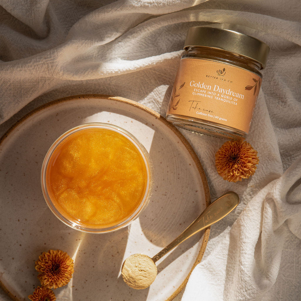 Golden Daydream (edible glitter infused tea) – Better Tea Co.